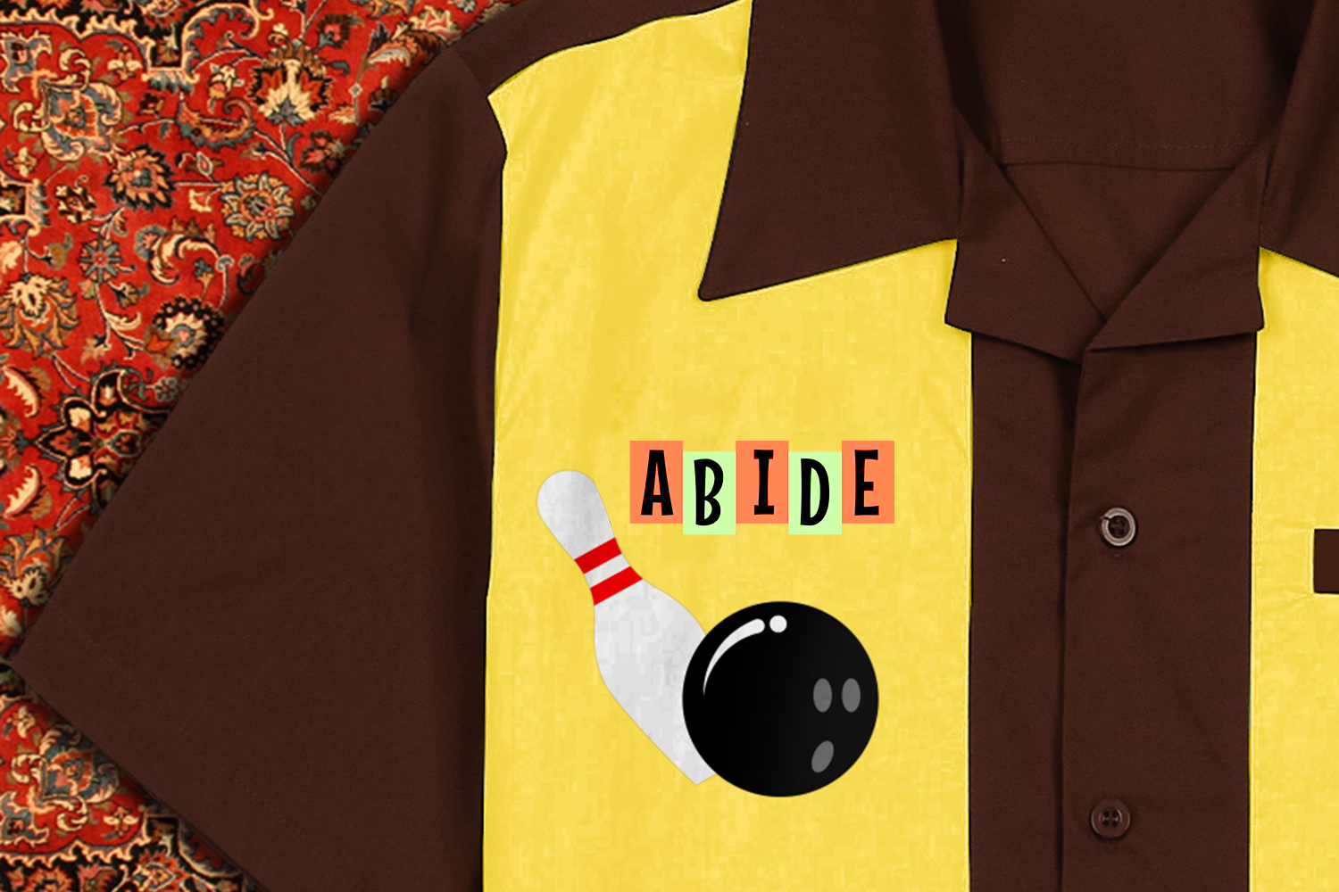 Abide Bowling SVG File – Designed by Geeks