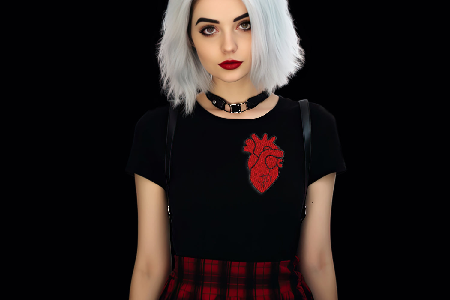 Anatomical Heart Mini Embroidery File – Designed by Geeks