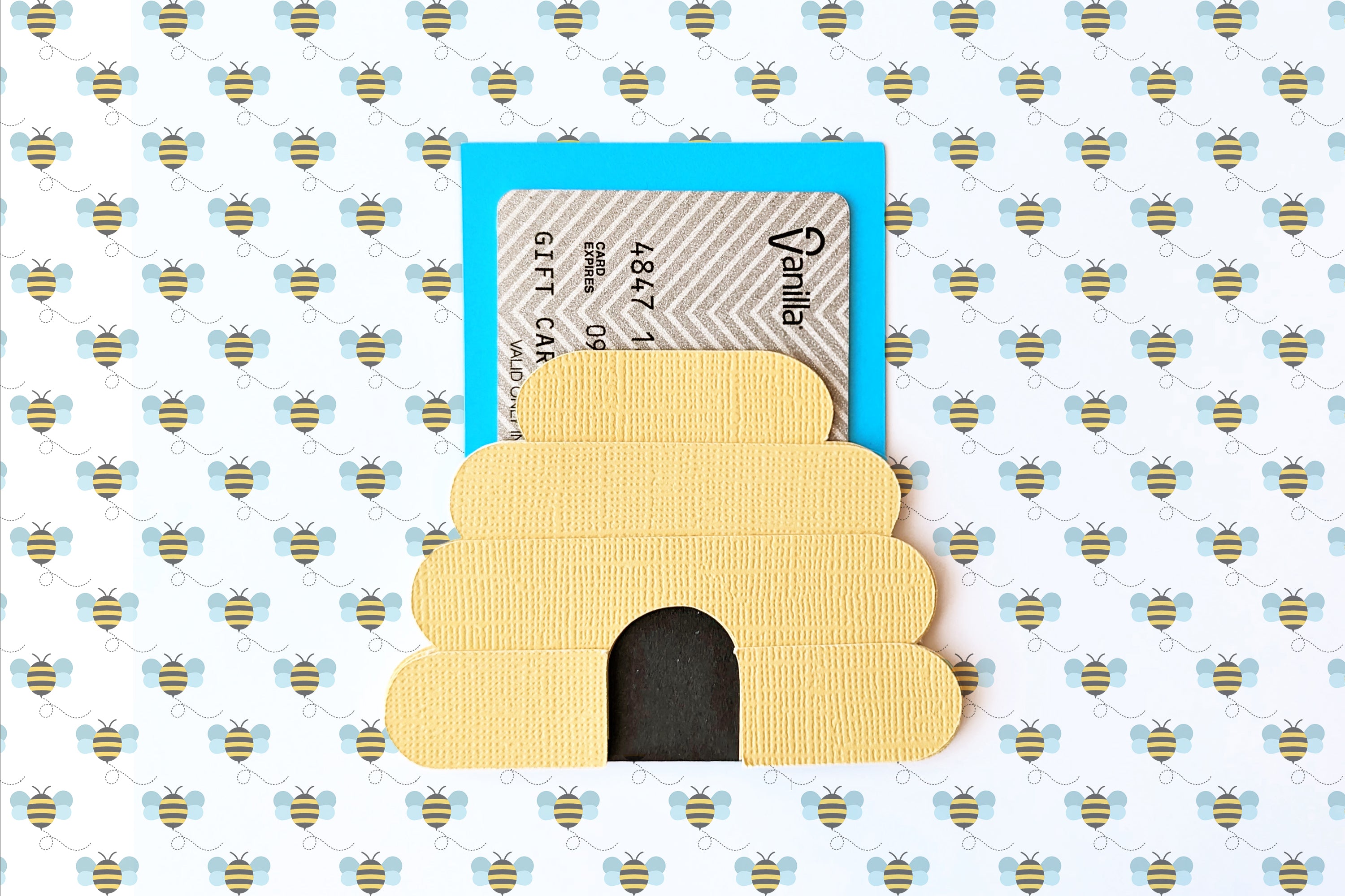 Beehive Gift Card Holder SVG File – Designed by Geeks