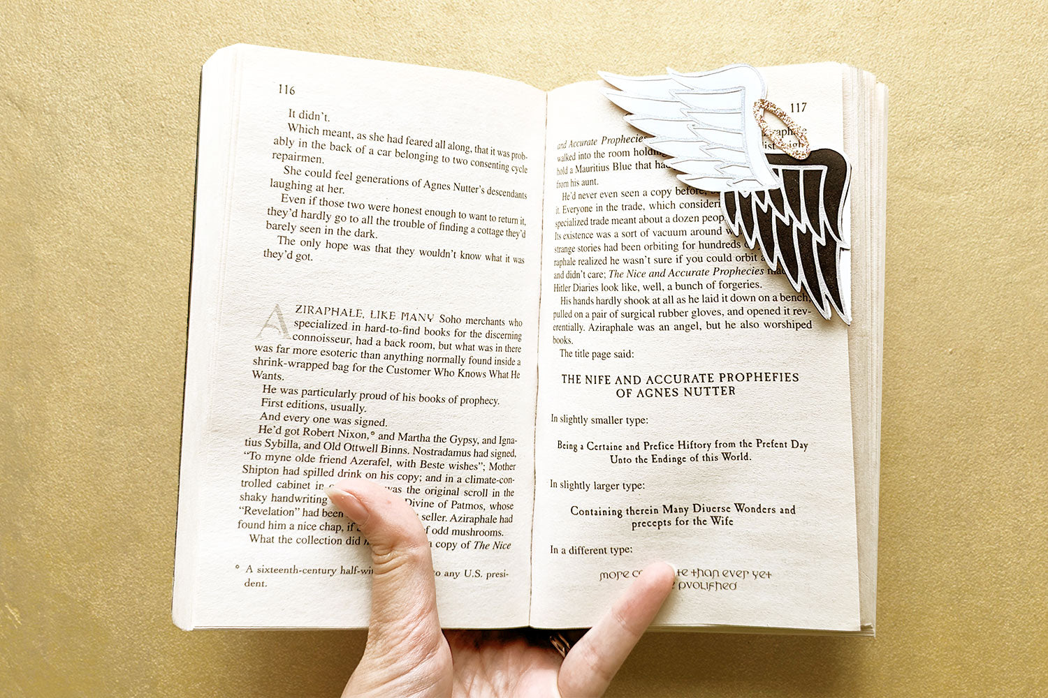 Angel and Demon Wings Papercut Corner Bookmark SVG File – Designed by Geeks