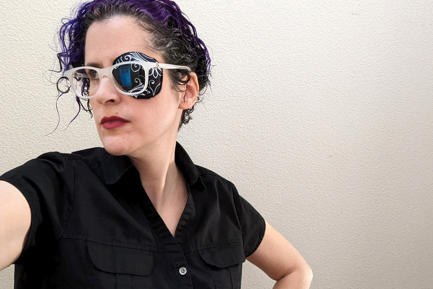 ITH Reversible Contoured Eye Patch Applique Embroidery Design ...