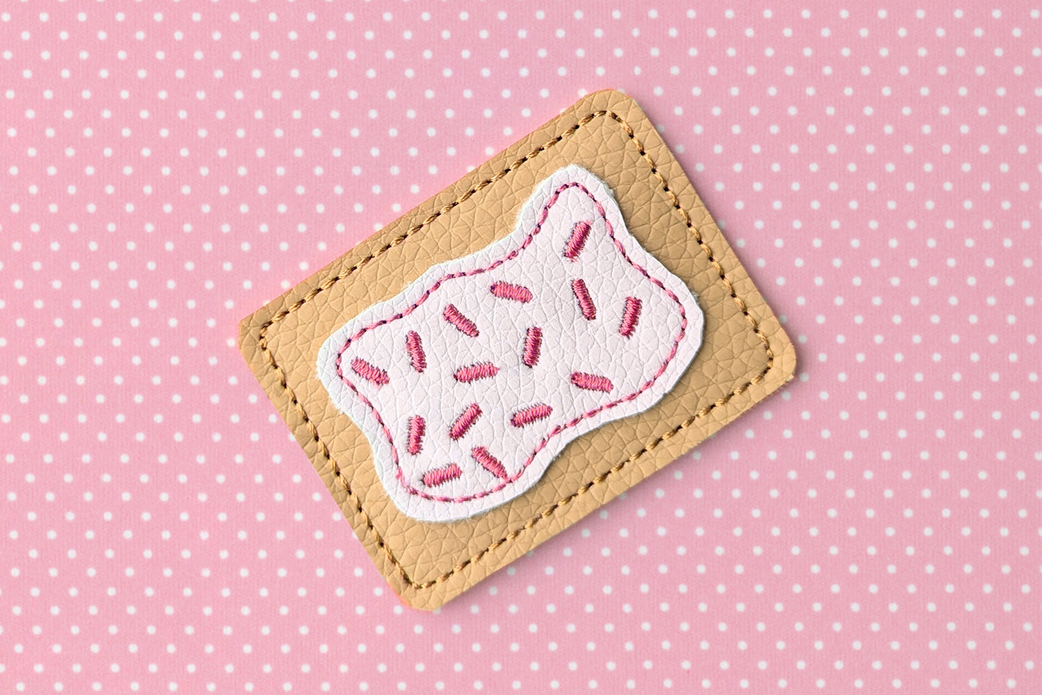 Frosted Toaster Pastry ITH Feltie Applique Embroidery File – Designed ...