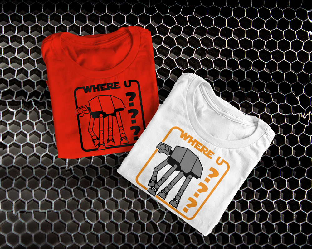 Where U AT-AT SVG File Template – Designed by Geeks