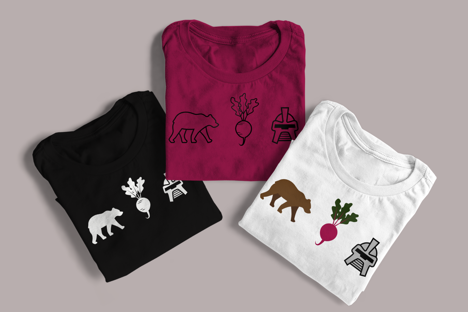 Bears Beets BSG SVG File Cutting Template – Designed by Geeks