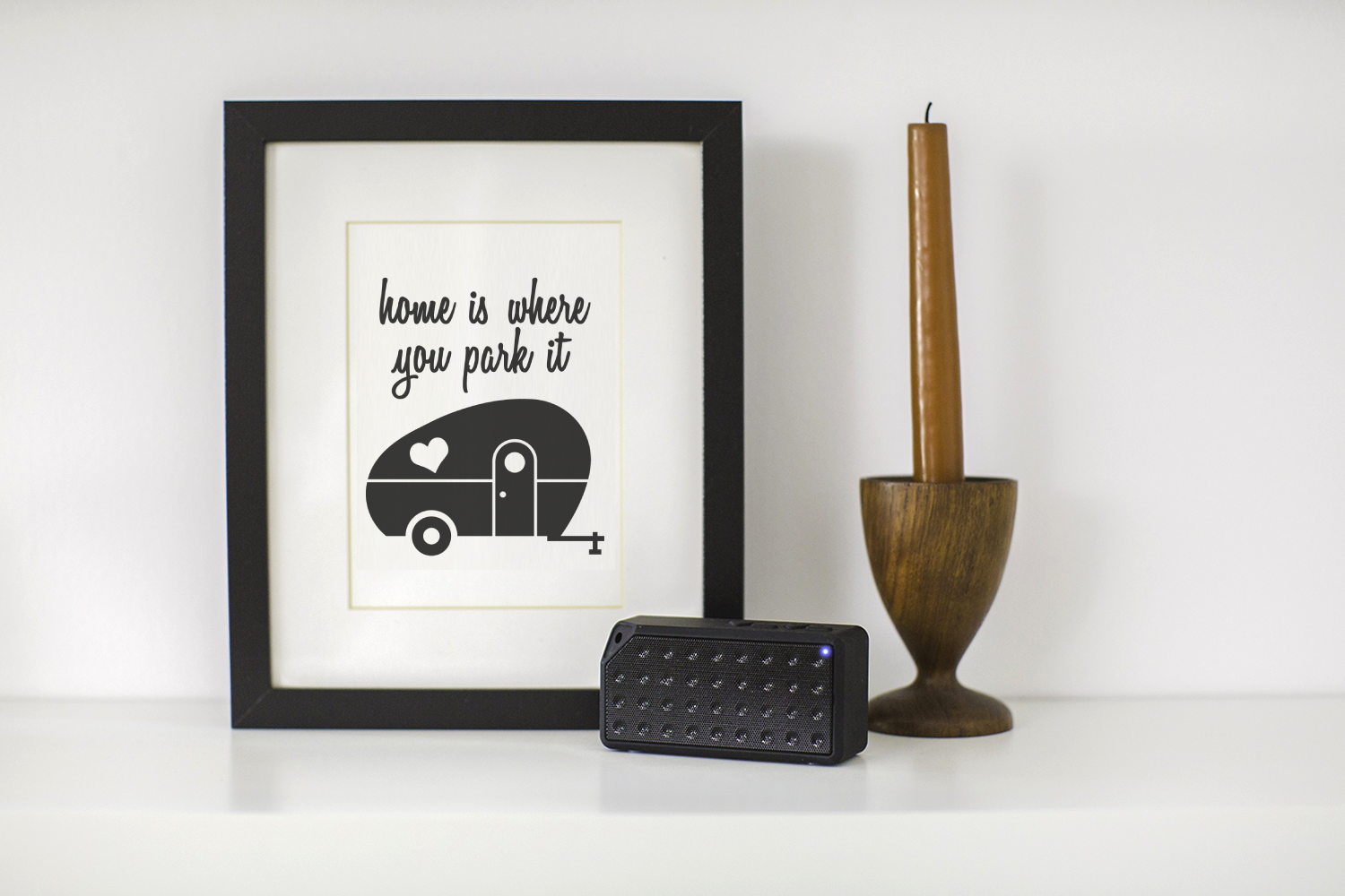 Home Is Where You Park It Camper Retro RV Trailer SVG File Cutting Tem ...