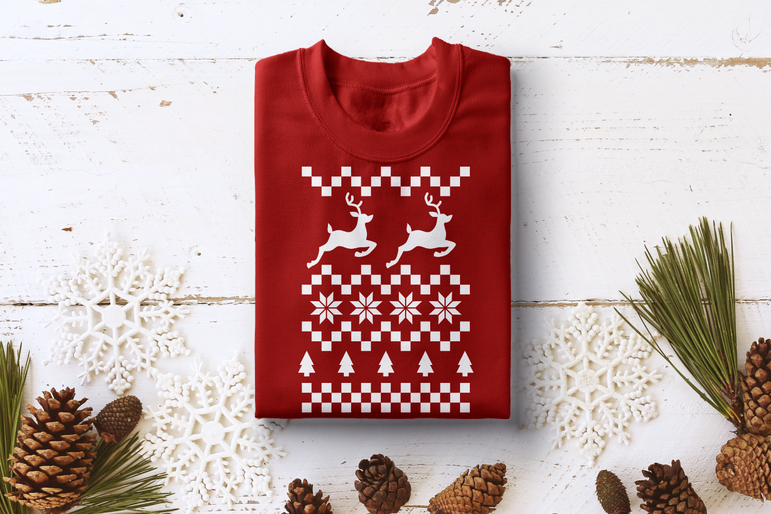 Christmas Sweater SVG File Cutting Template – Designed by Geeks