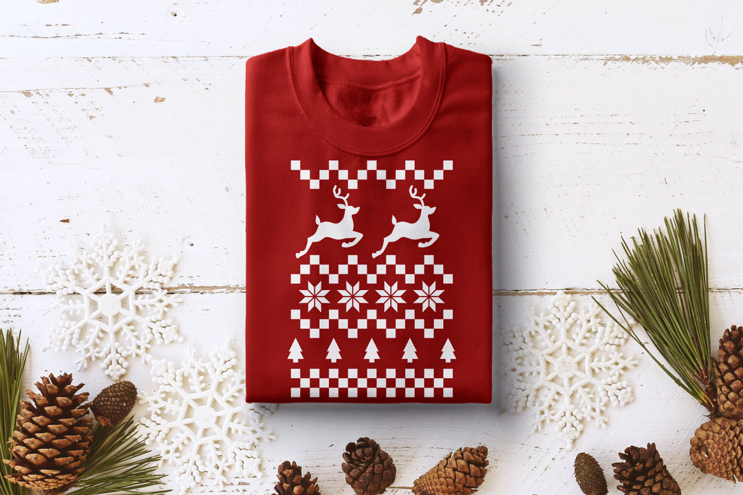 Christmas Sweater Design Template