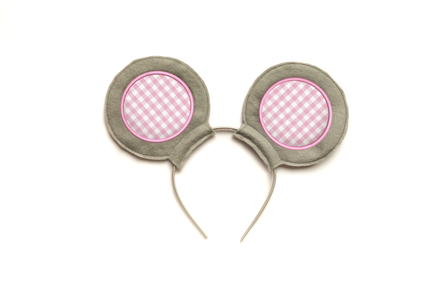 Mouse Costume Ears ITH Headband Slider Applique Embroidery Design ...