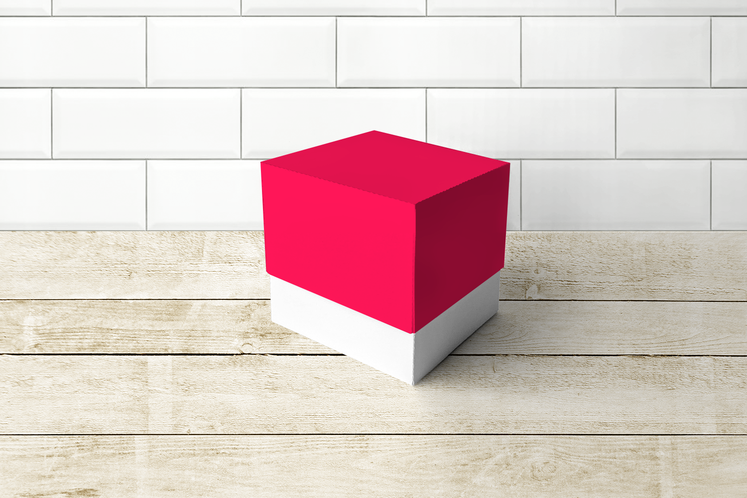 Cube Box With Lid SVG File Cutting Template – Designed by Geeks