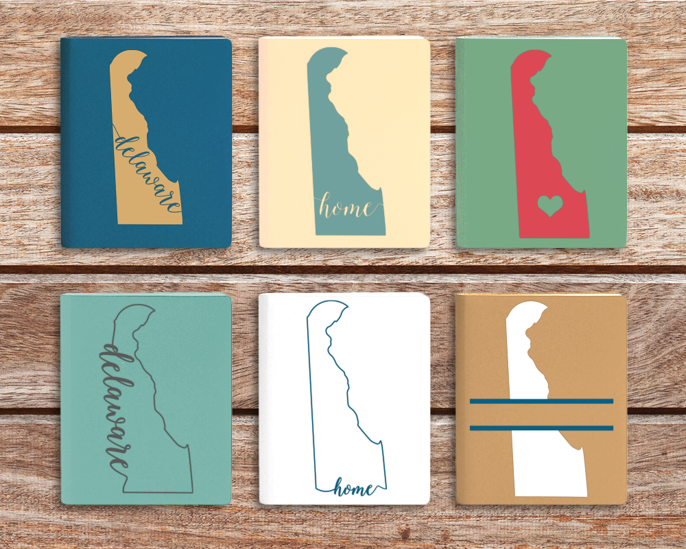 State of Delaware SVG File Cutting Template Set – Designed by Geeks