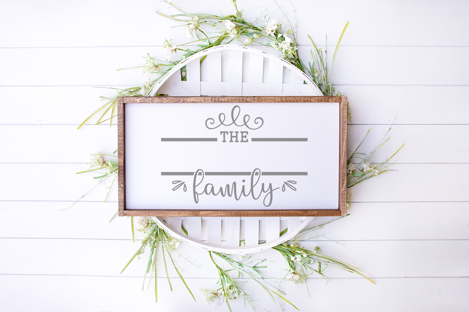 Family Name Split SVG File Cutting Template – Designed by Geeks