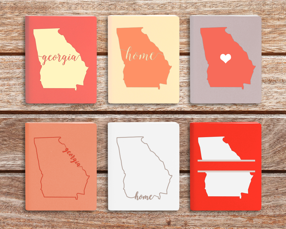State of Georgia SVG File Cutting Template Set – Designed by Geeks