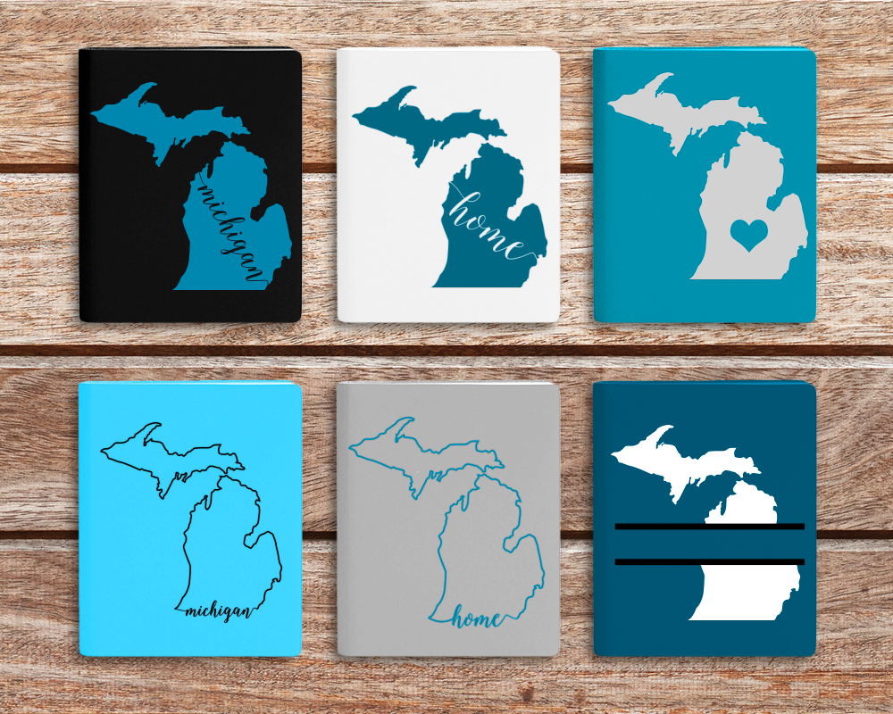 State of Michigan SVG File Cutting Template Set – Designed by Geeks