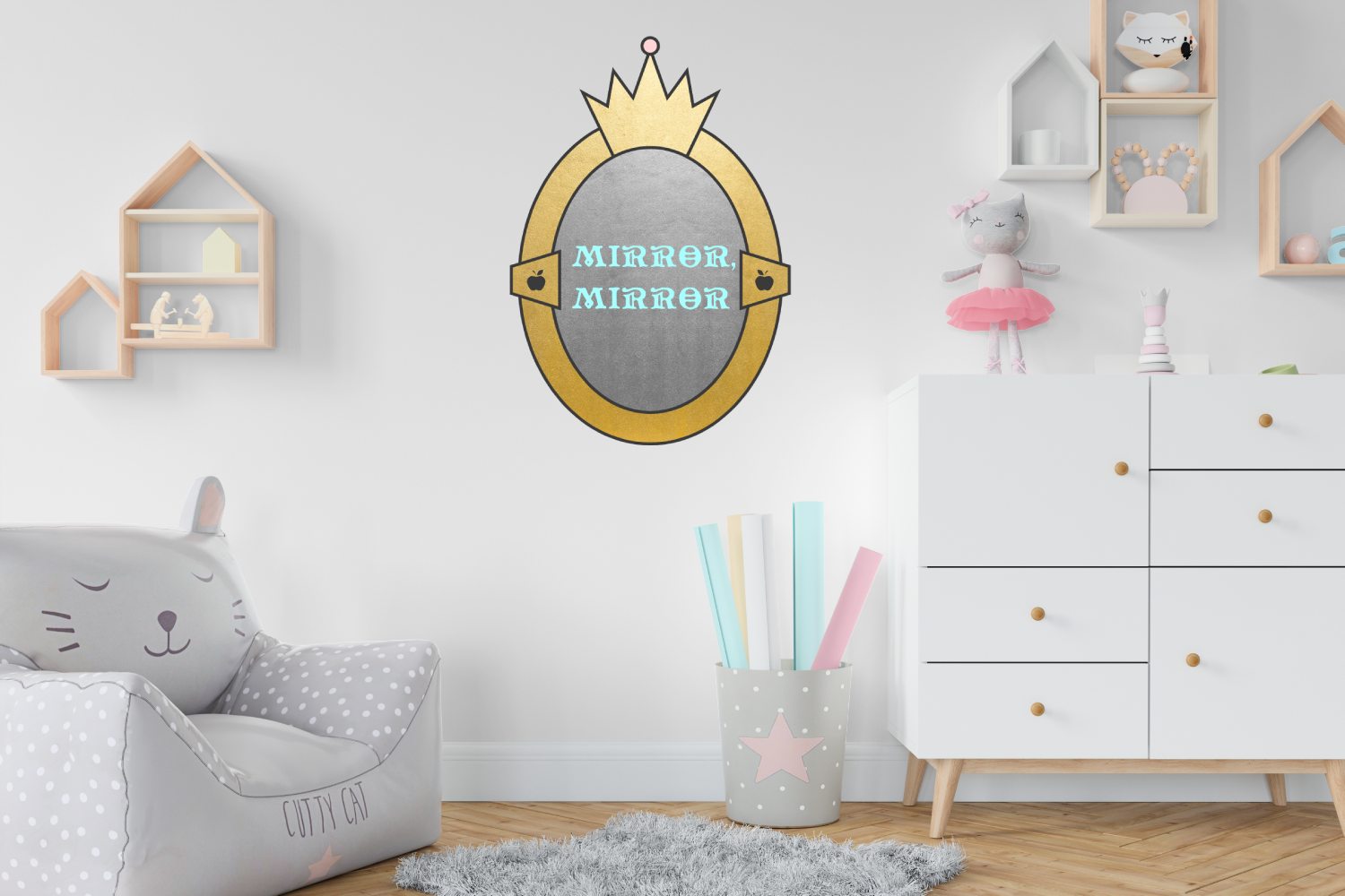 Mirror Mirror SVG File Cutting Template – Designed by Geeks