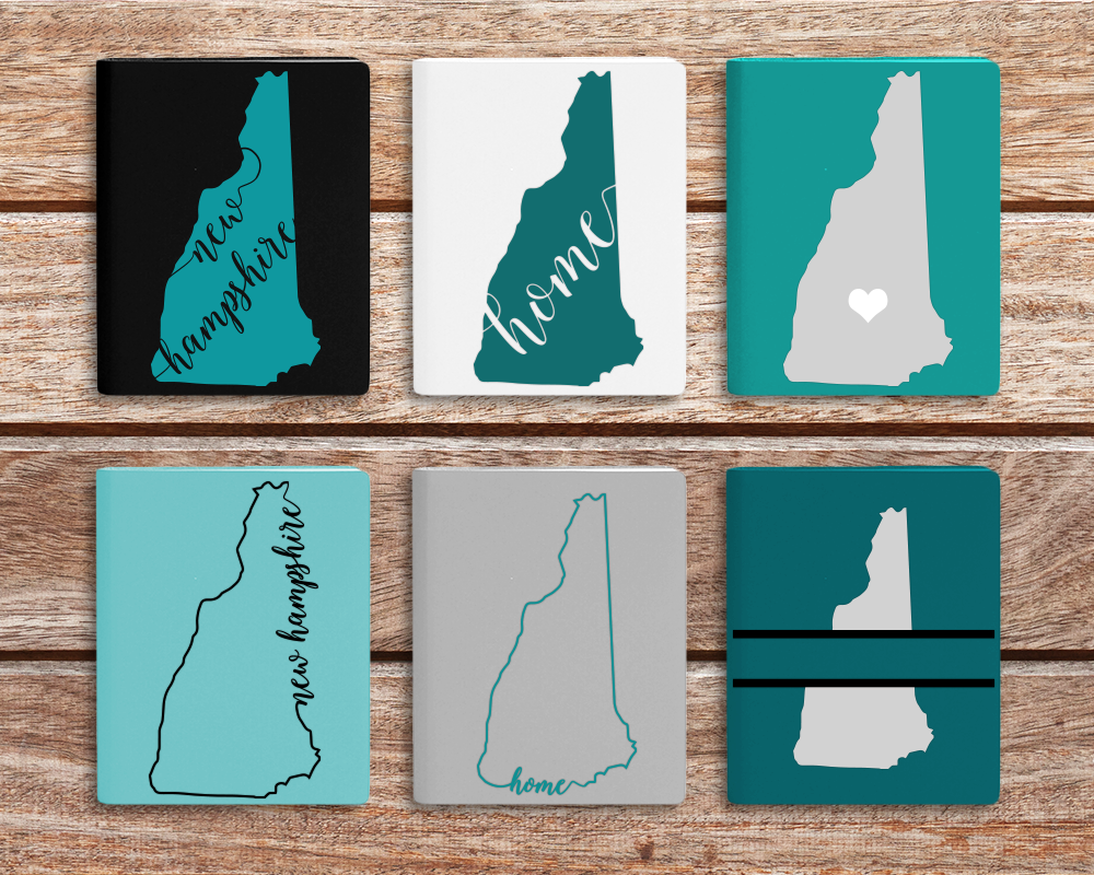 State of New Hampshire SVG File Cutting Template Set – Designed by Geeks
