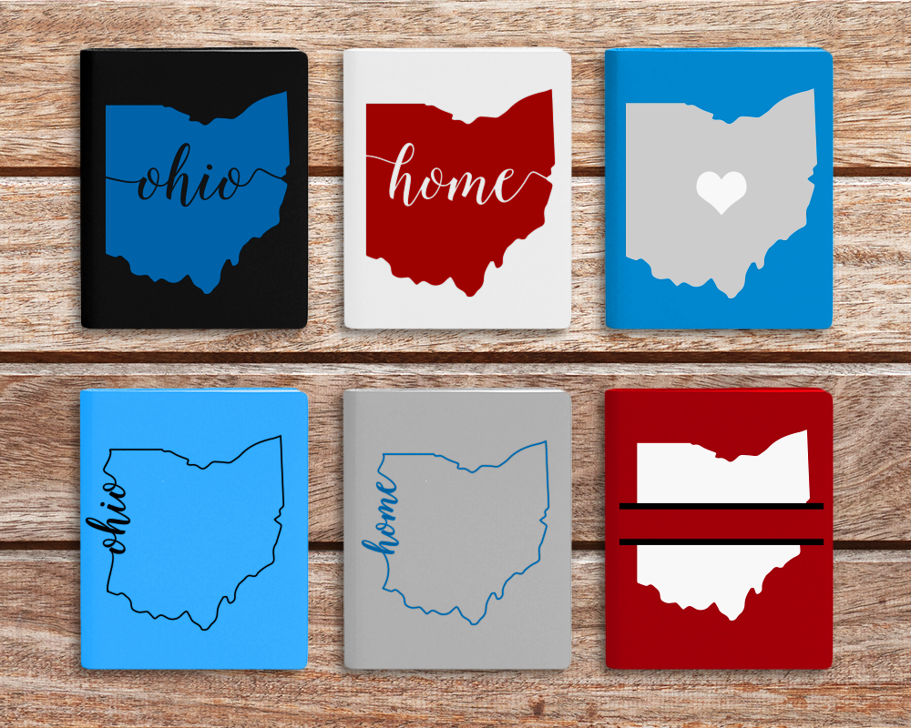 State of Ohio SVG File Cutting Template Set – Designed by Geeks
