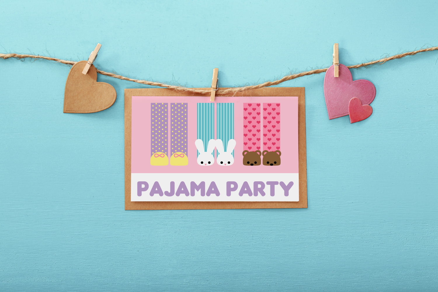 Pajama Party SVG File Cutting Template – Designed by Geeks