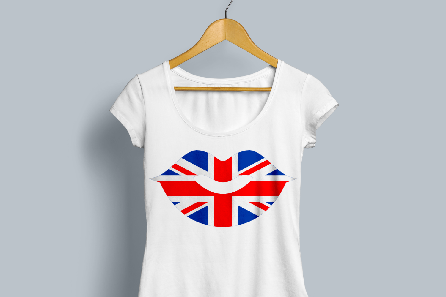 Union Jack Lips SVG File Cutting Template – Designed by Geeks