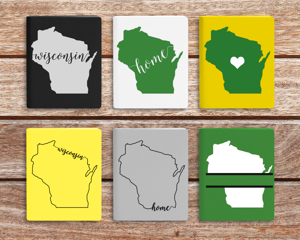 State of Wisconsin SVG File Cutting Template Set – Designed by Geeks