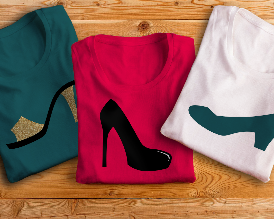 Shoe Collection SVG File Cutting Template Set – Designed by Geeks