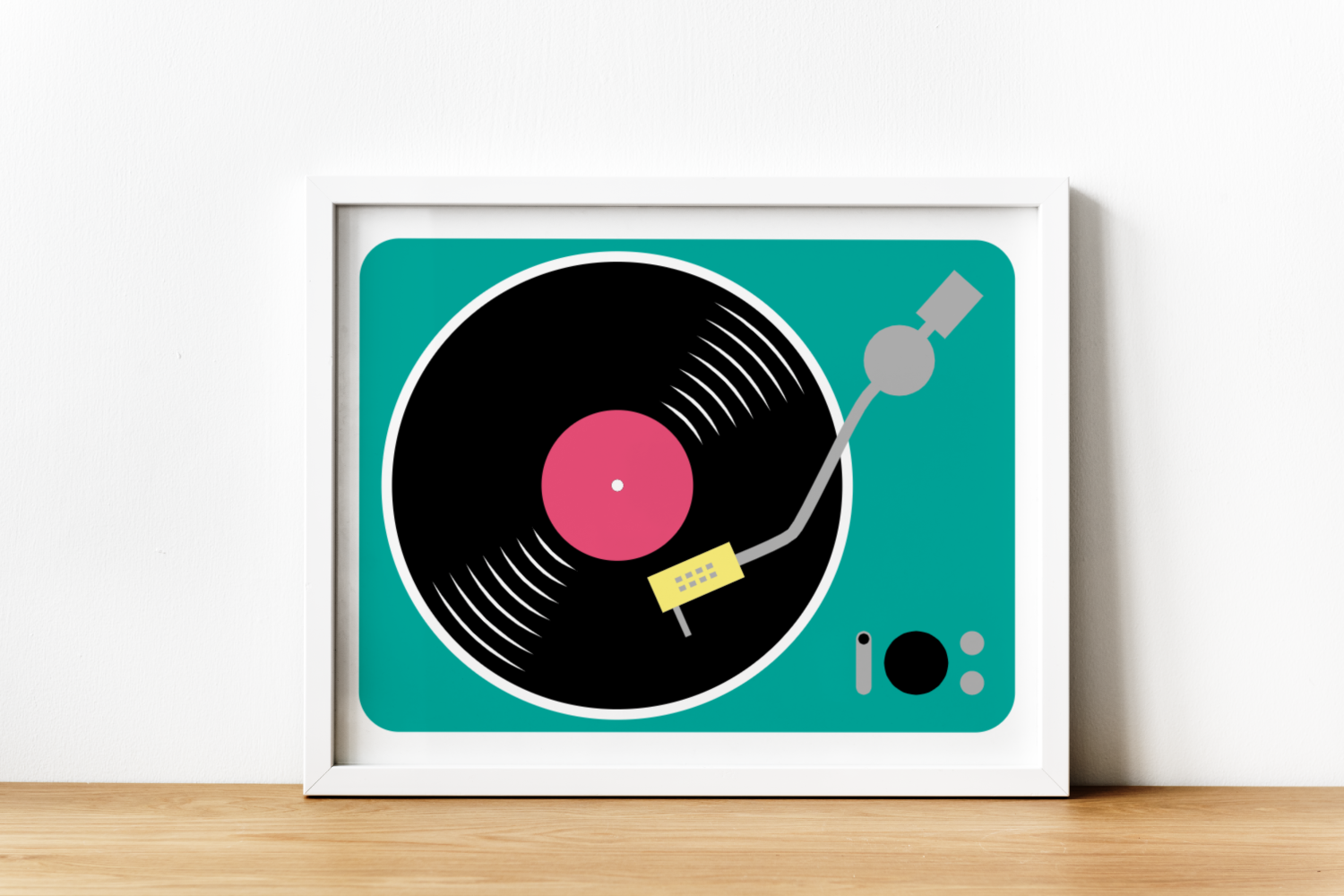 Record Player SVG File Cutting Template – Designed by Geeks